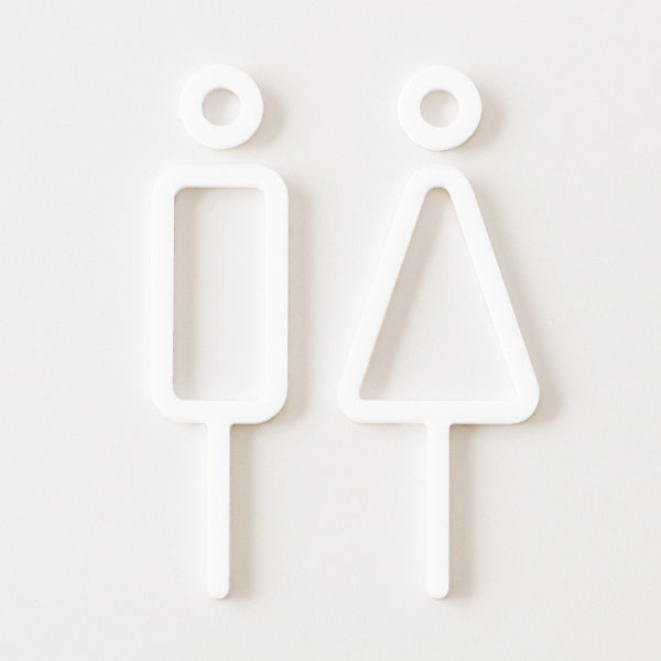 ピクトグラムサイン MOHEIM SIGNS/RESTROOM/2pcs – GOOD DESIGN STORE TOKYO by ...